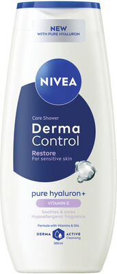 NIVEA GEL DUS DERMA CONTROL RESTORE FEM.500ML | Selgros Romania