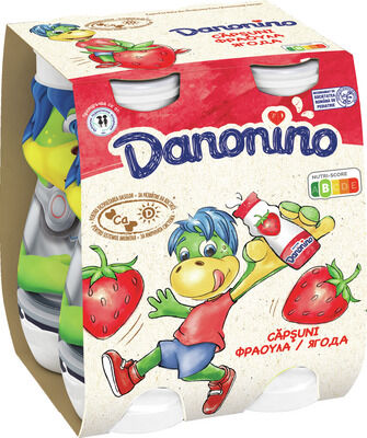 DANONE DANONINO IAURT DE BAUT CU CAPSUNI 4X100G | Selgros Romania