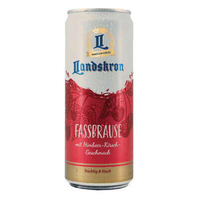 Landskron Fassbrause Himbeer-Kirsch 0,33L | Selgros
