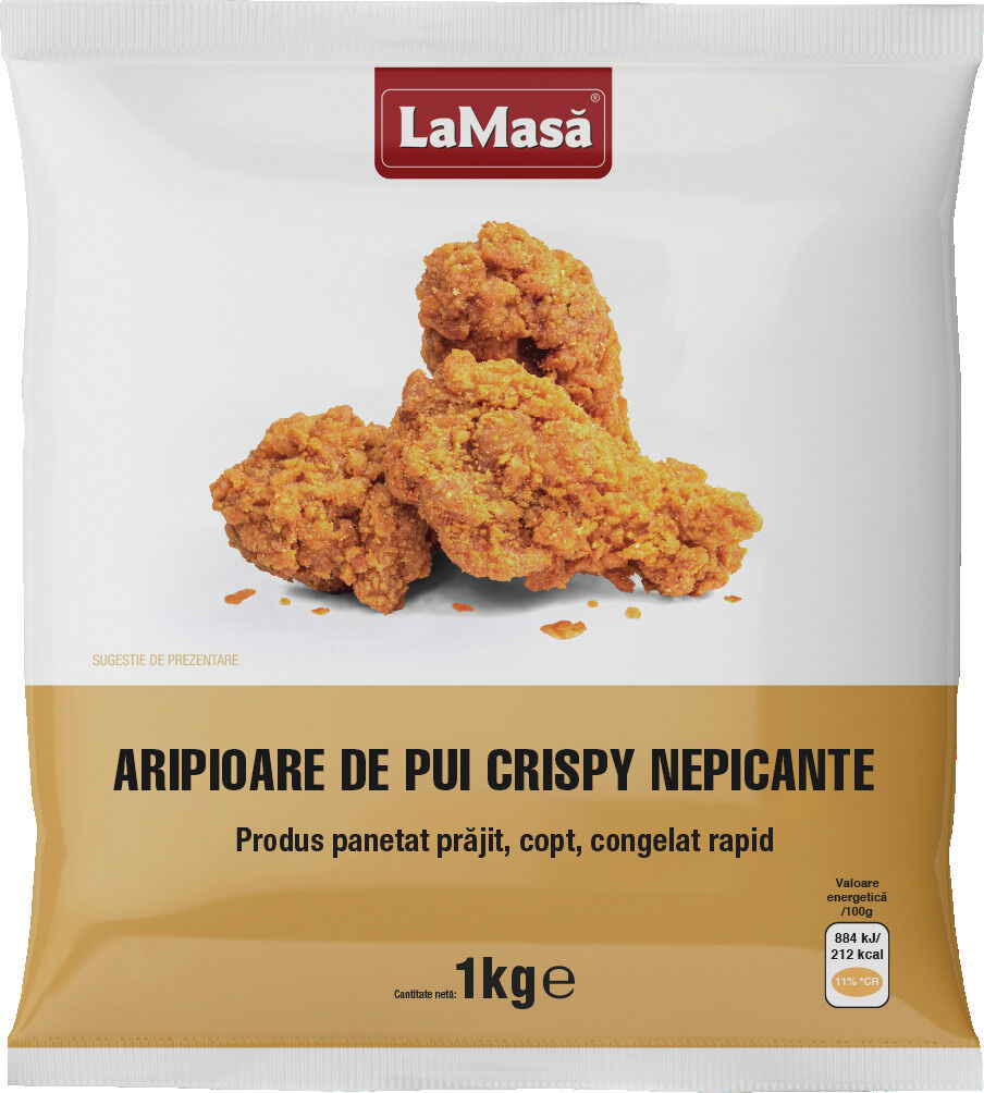 LA MASA ARIPI DE PUI CRISPY NEPICANTE 1000 G | Selgros Romania