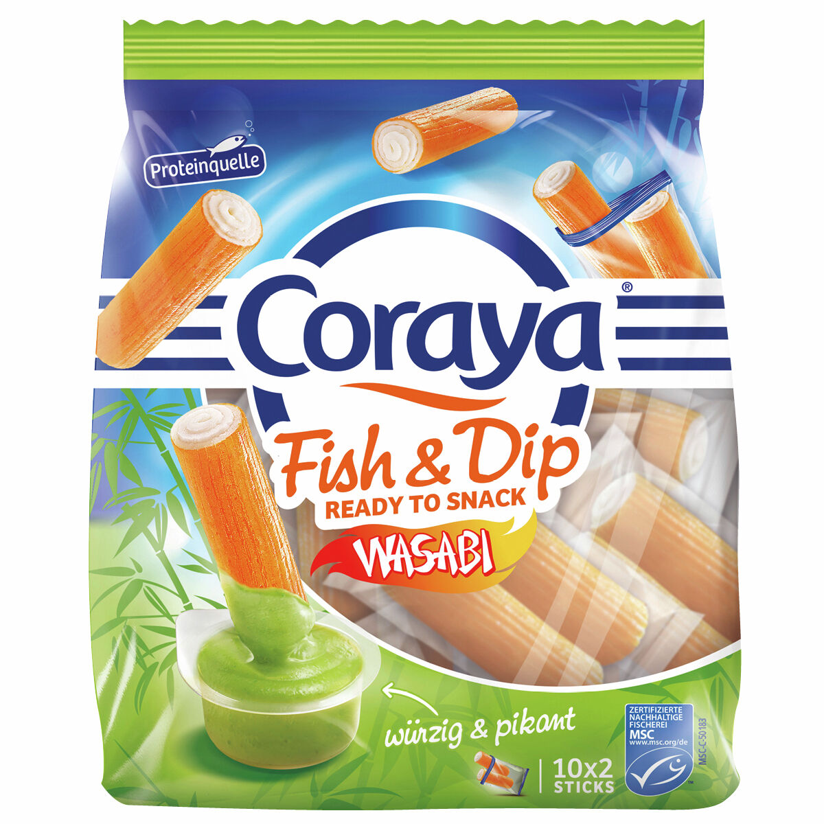 MSC Fish & Dip Wasabi frisch 210g | Selgros