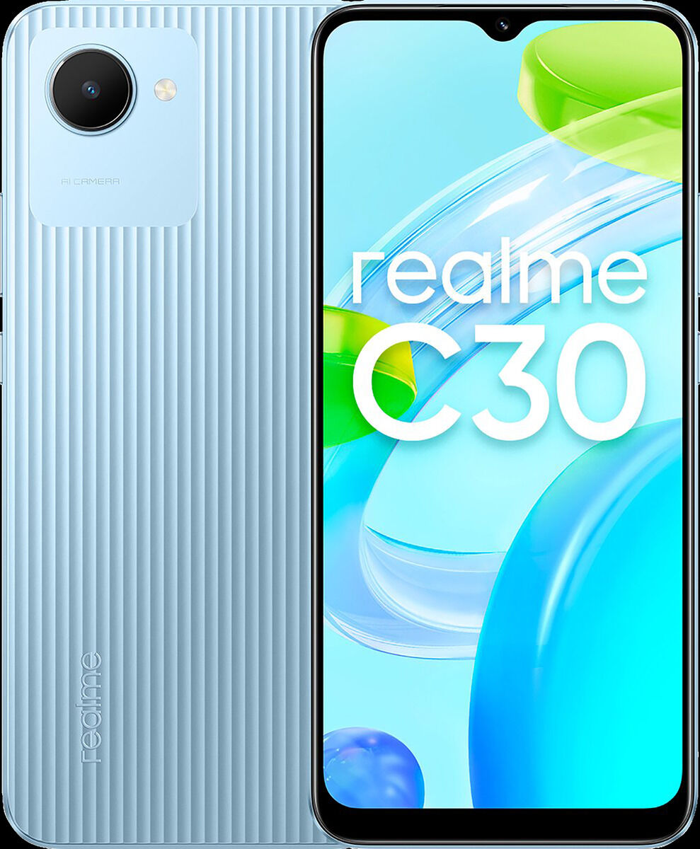REALME C30 DS LAKE BLUE 4G/6.5`/OC/3GB/32GB | Selgros Romania