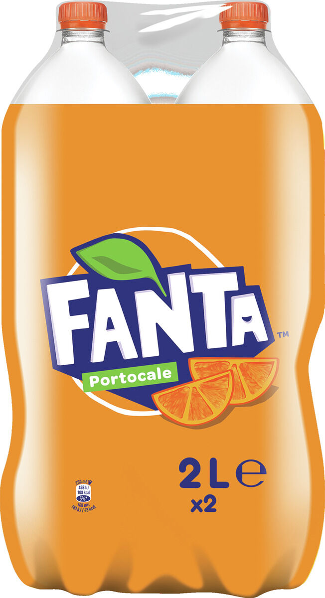 FANTA ORANGE CU SUC DE PORTOCALE 2X2,0PET SGR | Selgros Romania