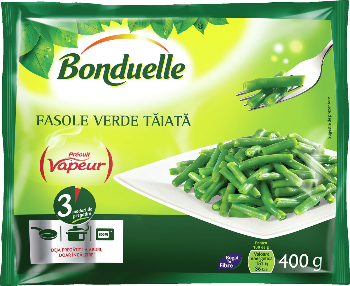BONDUELLE FASOLE VERDE TAIATA 400G | Selgros Romania