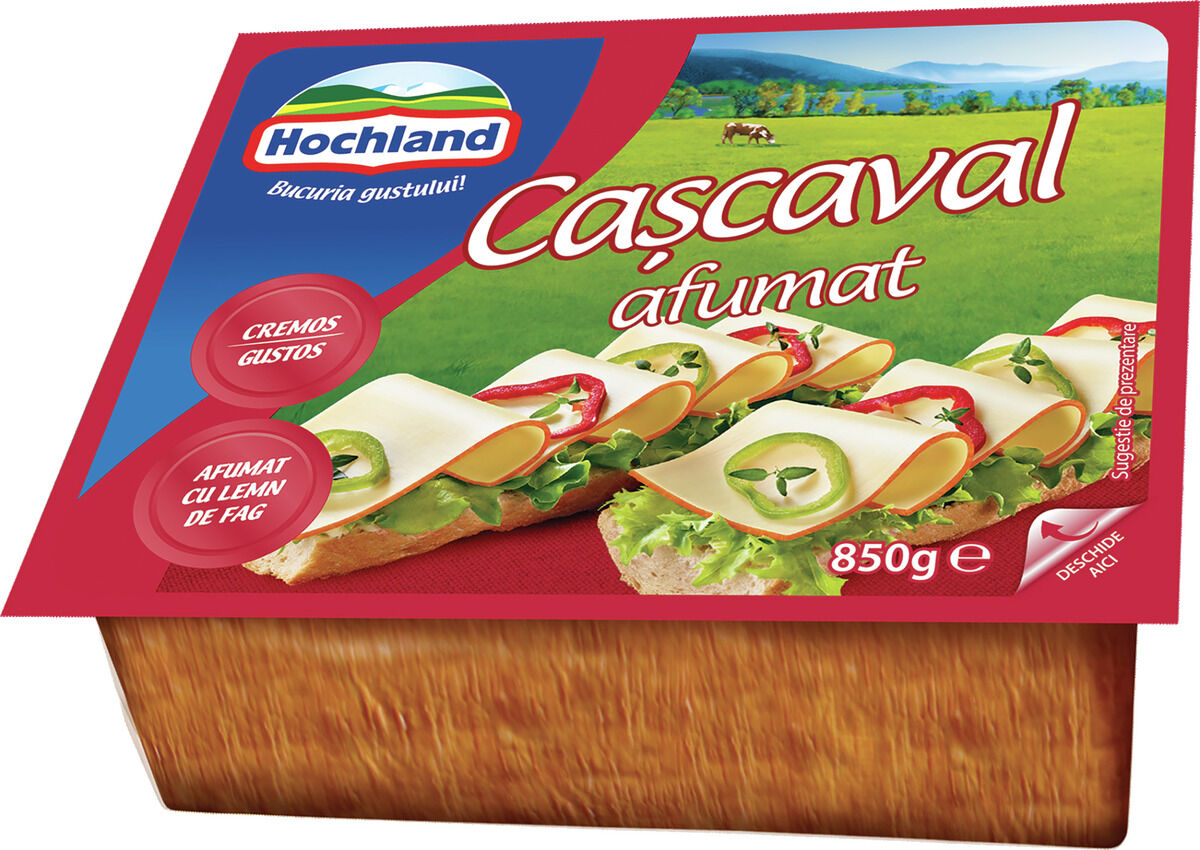 HOCHLAND CASCAVAL AFUMAT 850G | Selgros Romania