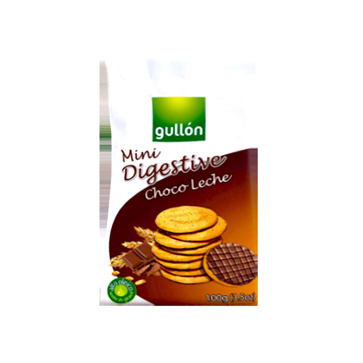 GULLON MINI BISCUI?I DIGESTIVI GLAZURA CIOCOLATA LAPTE 100G | Selgros ...
