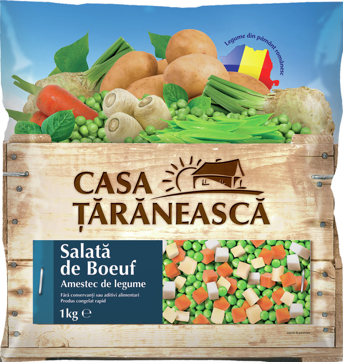 CASA TARANEASCA SALATA BOEUF 1KG | Selgros Romania