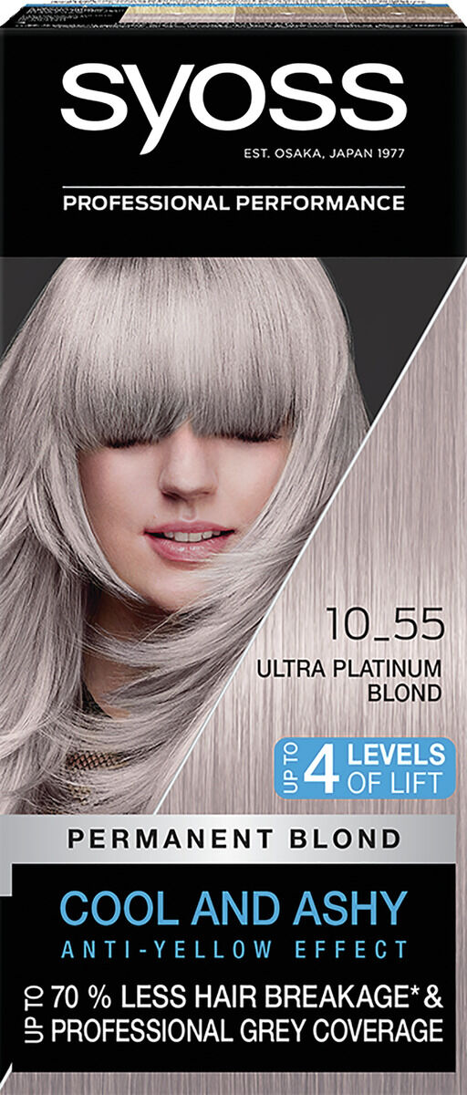 SYOSS 10-55 ULTRA PLATINUM BLOND | Selgros Romania