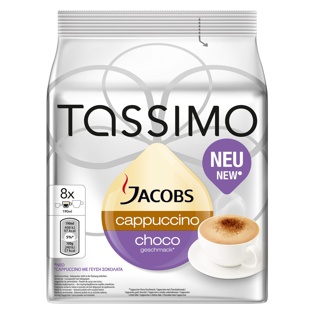 Jacobs Tassimo T-Disc 8St | Selgros