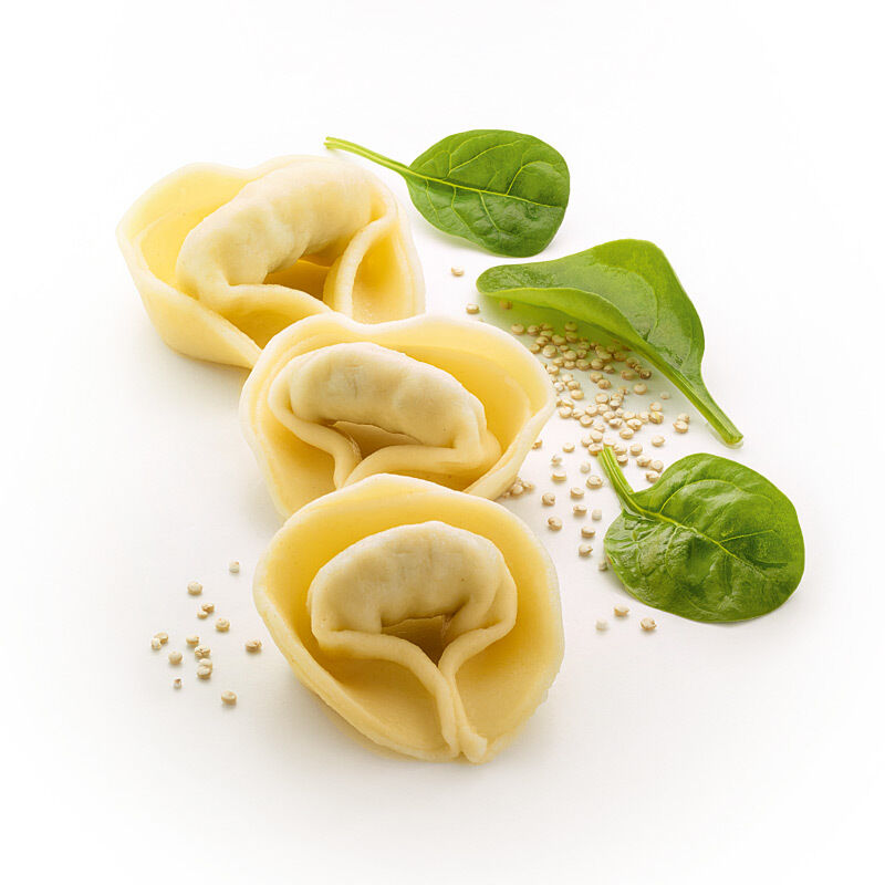 Tortelloni Quinoa e Spinaci vegan TK 2kg | Selgros