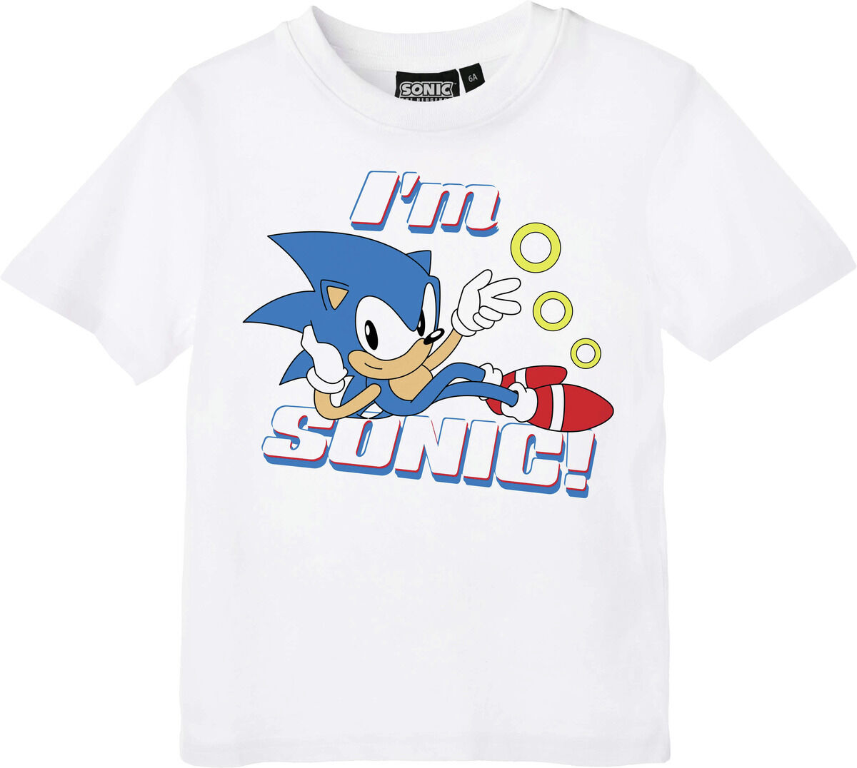 SONIC TRICOU MANECA SCURTA BAIETI 4-10ANI 100BUMBAC | Selgros Romania