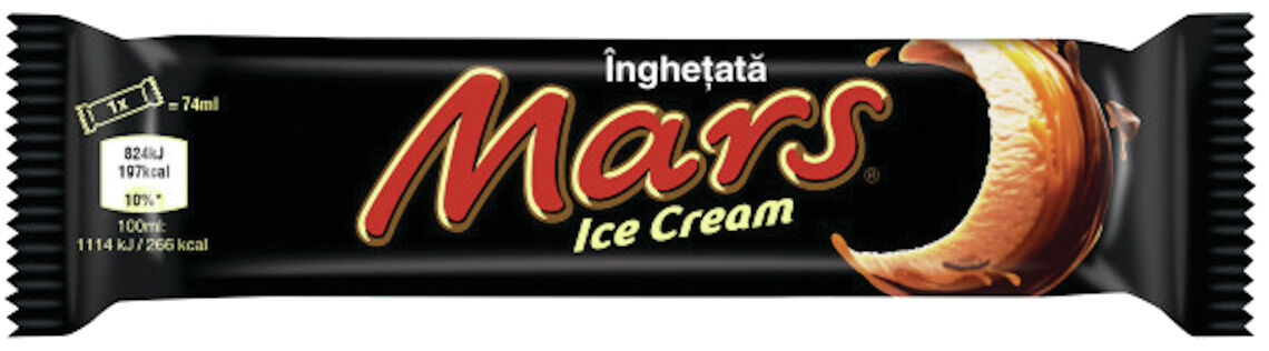 MARS BATON DE INGHETATA 60G SI CARAMEL 74ML | Selgros Romania